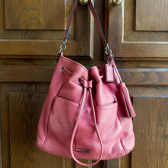 Coach | Bags | Coach Avery Handbag Hobo And Crossbody Pebbled Leather ...